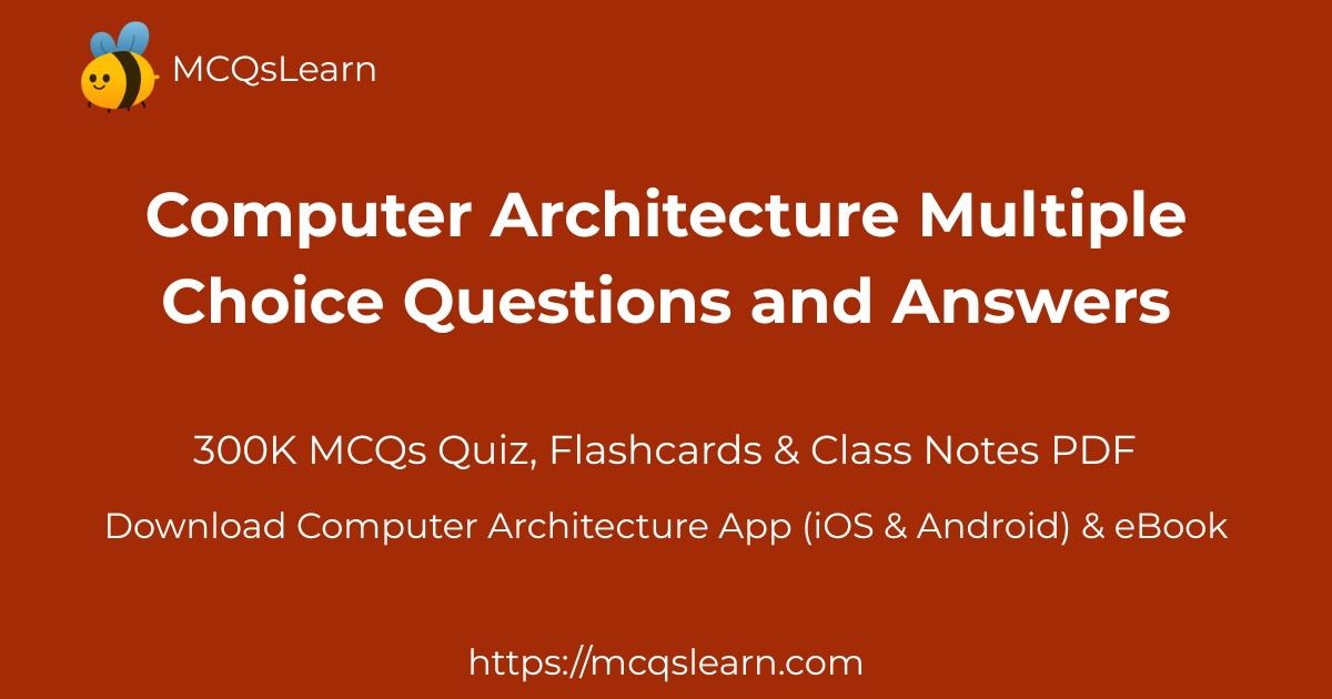 Pipelining in Computer Architecture MCQs [PDF] Questions and Answers ...