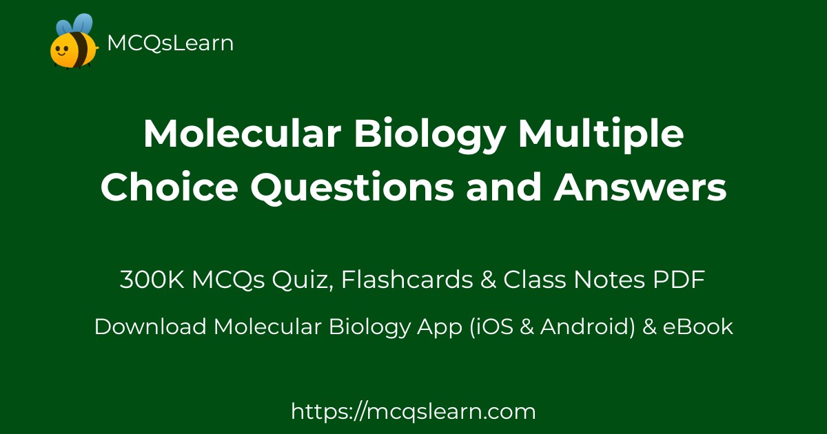 Genetics MCQs [PDF] Questions Answers | Genetics MCQs App Free Download ...